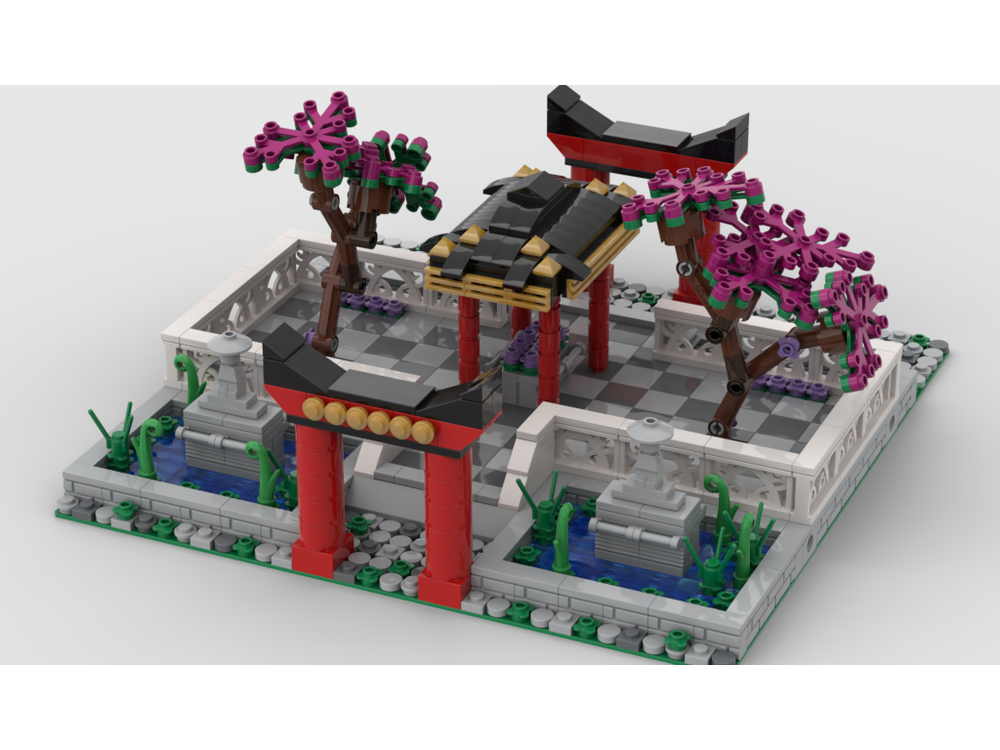 LEGO MOC Modular China Town Street | build from 6 MOCs by gabizon ...