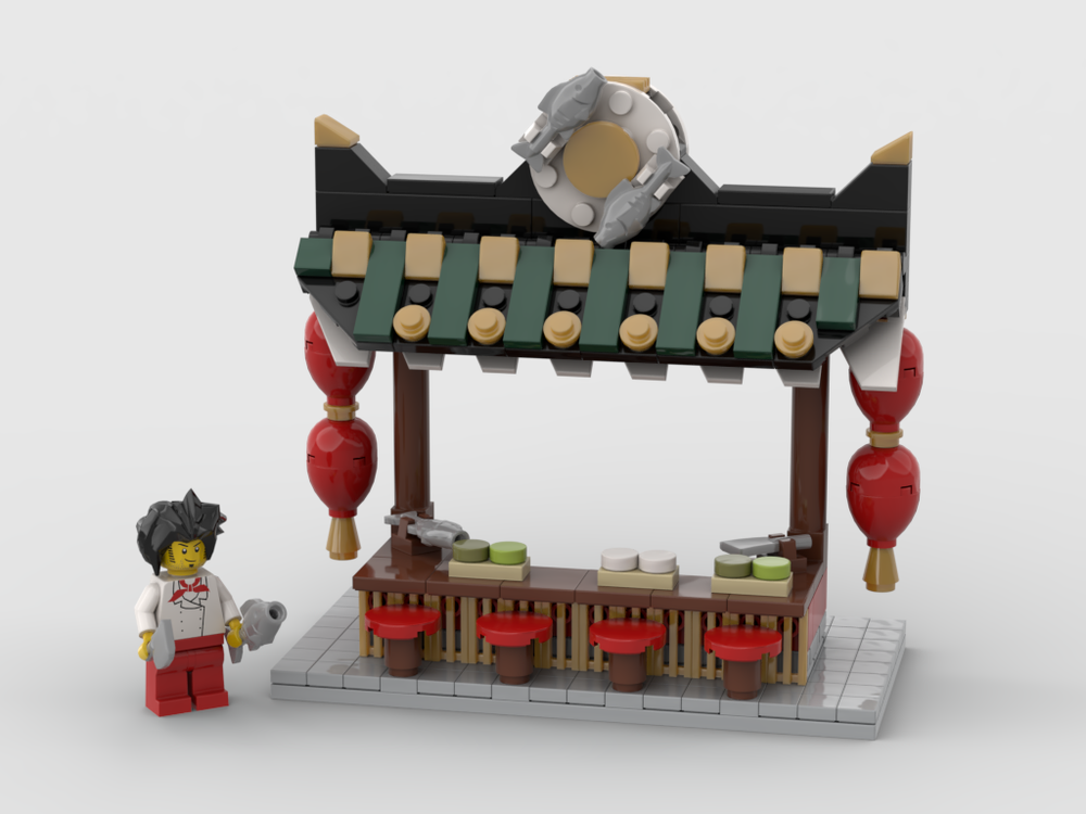 LEGO MOC-36997 Modular China Town Street | build from 6 MOCs by gabizon ...