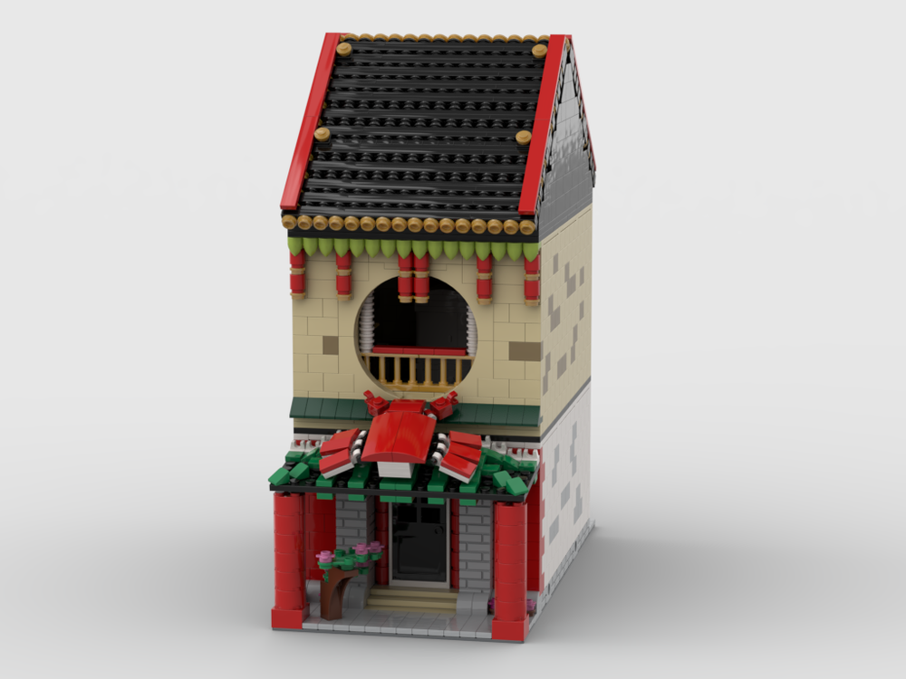 LEGO MOC Modular China Town Street | build from 6 MOCs by gabizon ...