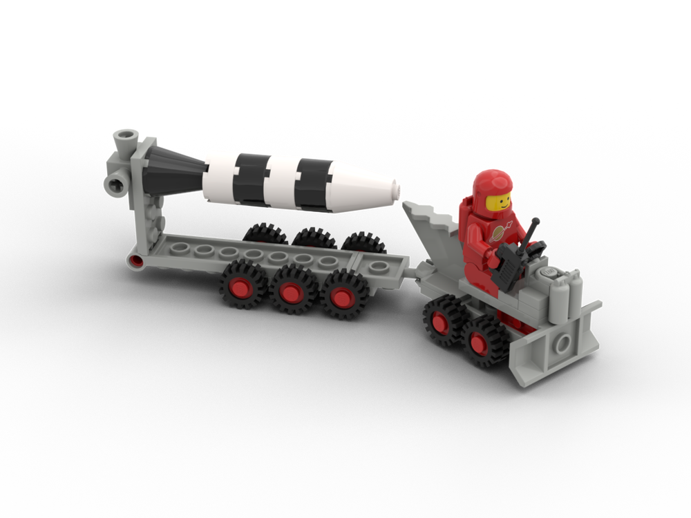 LEGO MOC 462 Rocket Transport by plastic.ati | Rebrickable - Build with ...