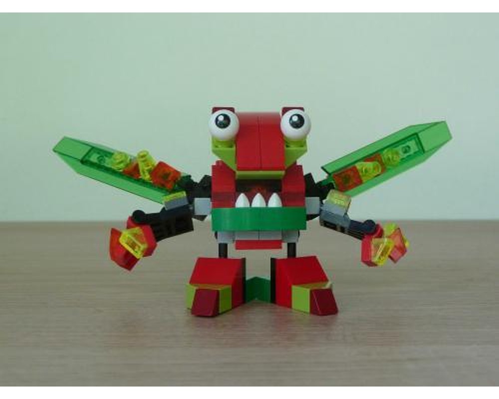LEGO MOC-3704 LEGO MIXELS SLUSHO VULK MIX or MURP ? (Mixels 2015 ...