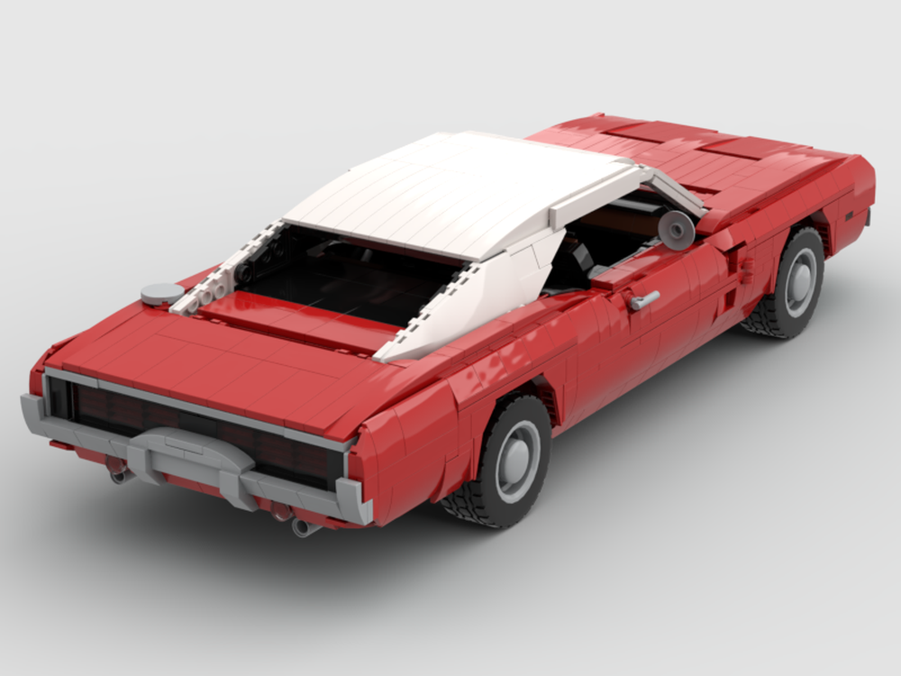 LEGO MOC Dodge Charger 1969 by Jeka_Jackson | Rebrickable - Build with LEGO