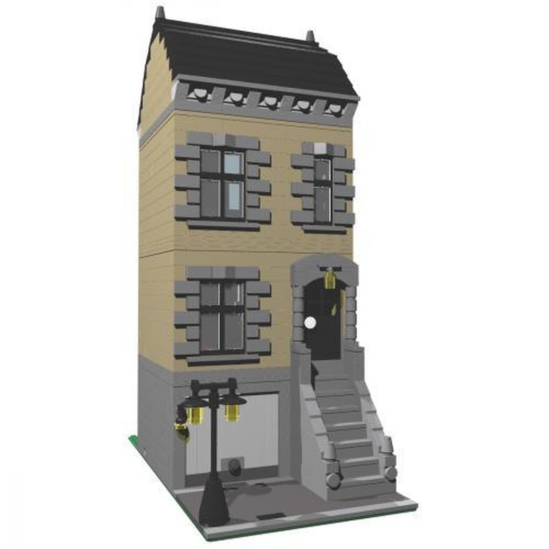 LEGO MOC Tan House by Berth | Rebrickable - Build with LEGO