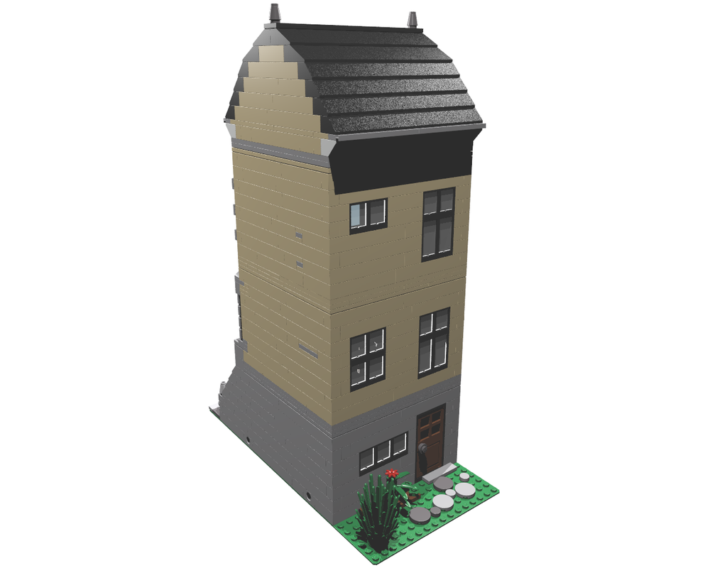 LEGO MOC Tan House by Berth | Rebrickable - Build with LEGO