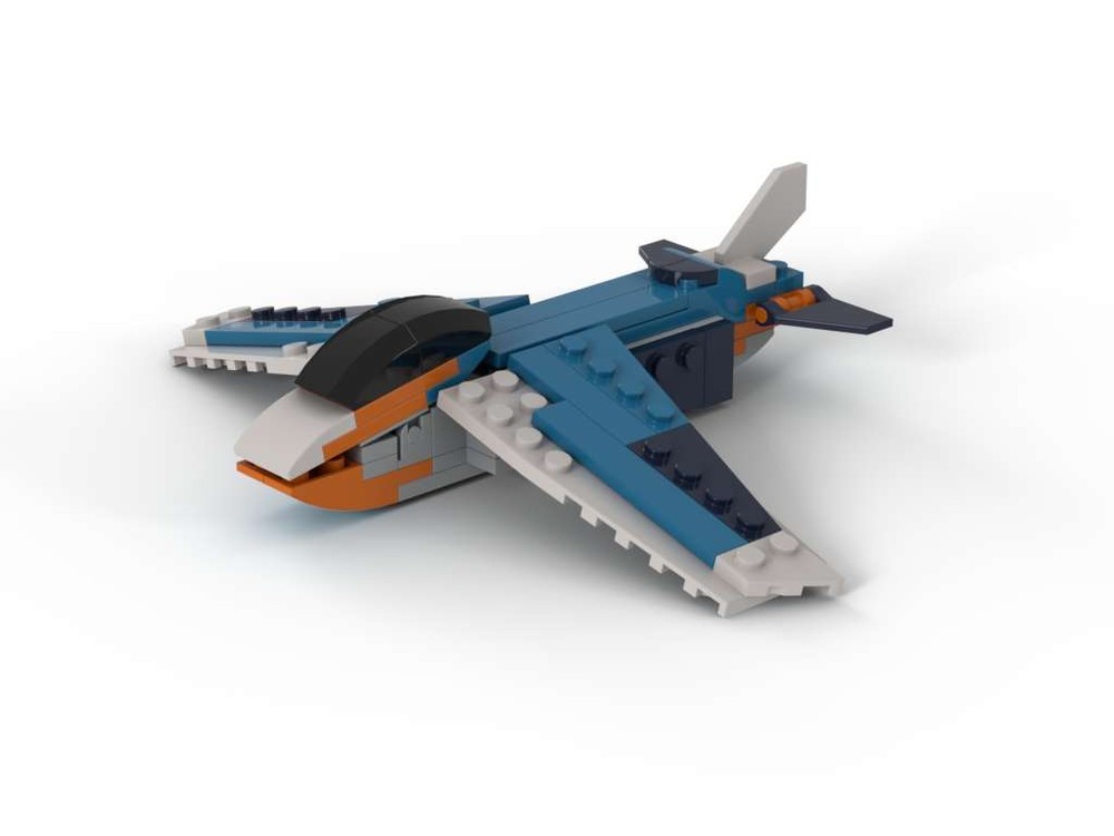 LEGO MOC 31099 - Assault jet by Tavernellos | Rebrickable - Build with LEGO