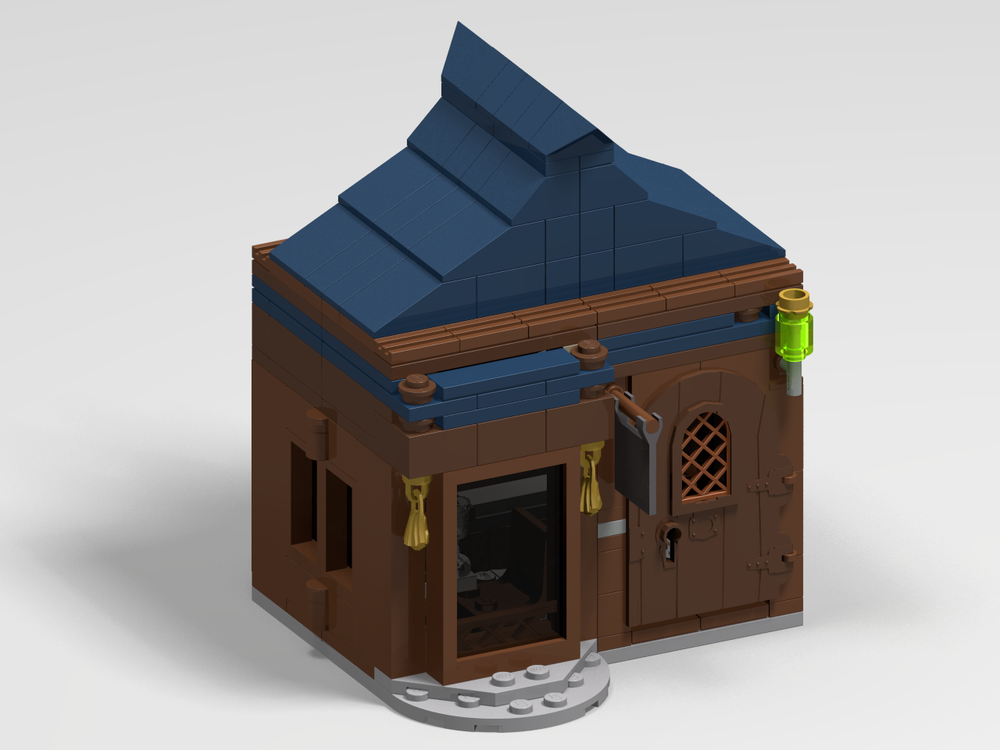 LEGO MOC Wizard Cabin by @JauryBee | Rebrickable - Build with LEGO