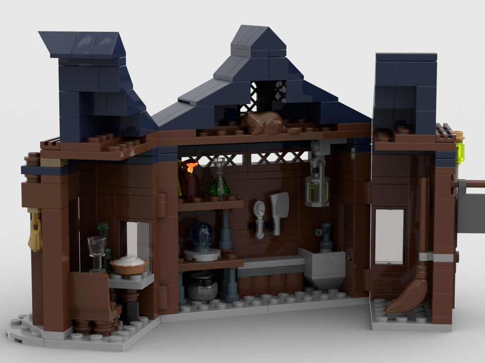 LEGO MOC Wizard Cabin by @JauryBee | Rebrickable - Build with LEGO