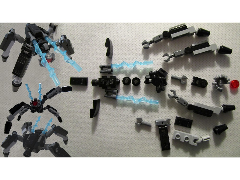 LEGO MOC Mini Spider Bot by beezysmeezy | Rebrickable - Build with LEGO