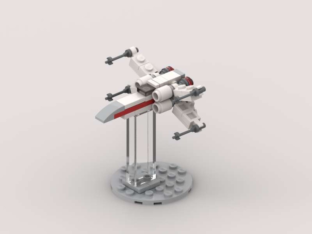 Lego Moc X Wing By Mechael Rebrickable Build With Lego