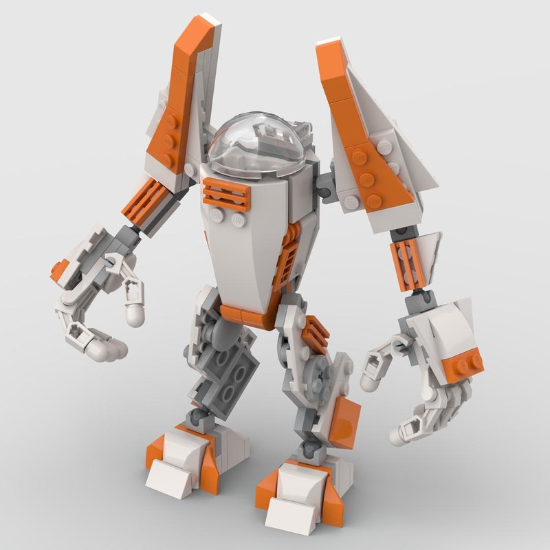 Lego Moc Astro Mech By Samu Rebrickable Build With Lego