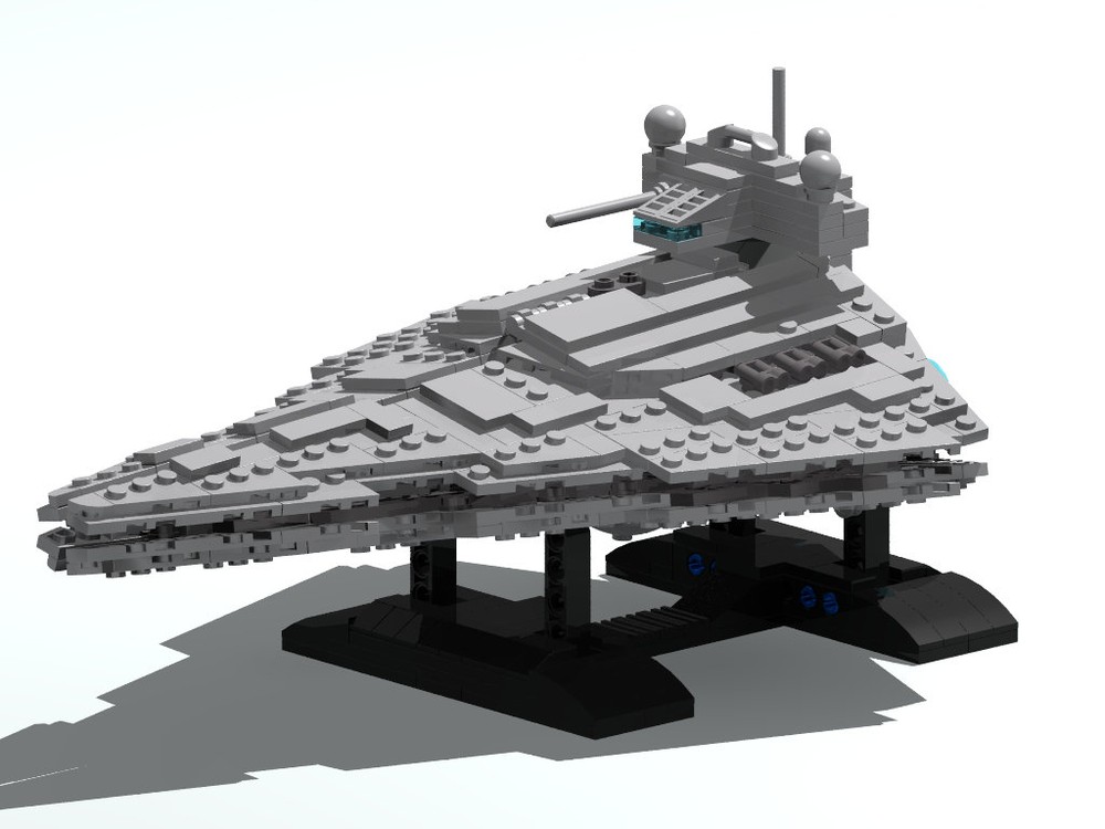 LEGO MOC Victory Star Destroyer with Stand v2 by Bigfoot.max ...