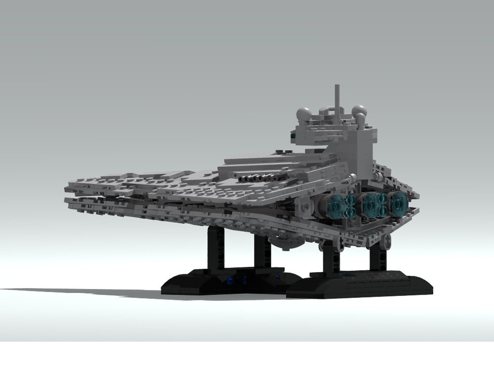 LEGO MOC Victory Star Destroyer with Stand v2 by Bigfoot.max ...