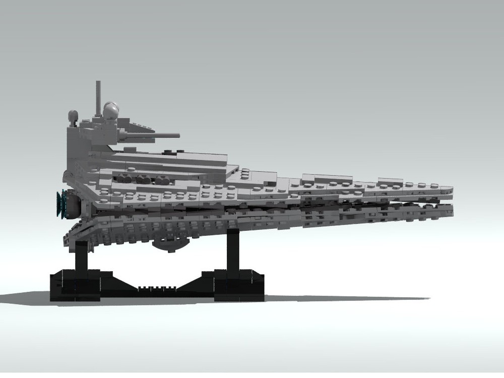 LEGO MOC Victory Star Destroyer with Stand v2 by Bigfoot.max ...