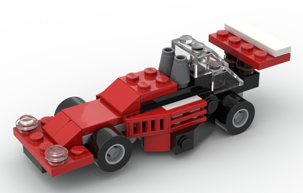 LEGO MOC 30187 Ferrari F1 by crazy8ron | Rebrickable - Build with LEGO