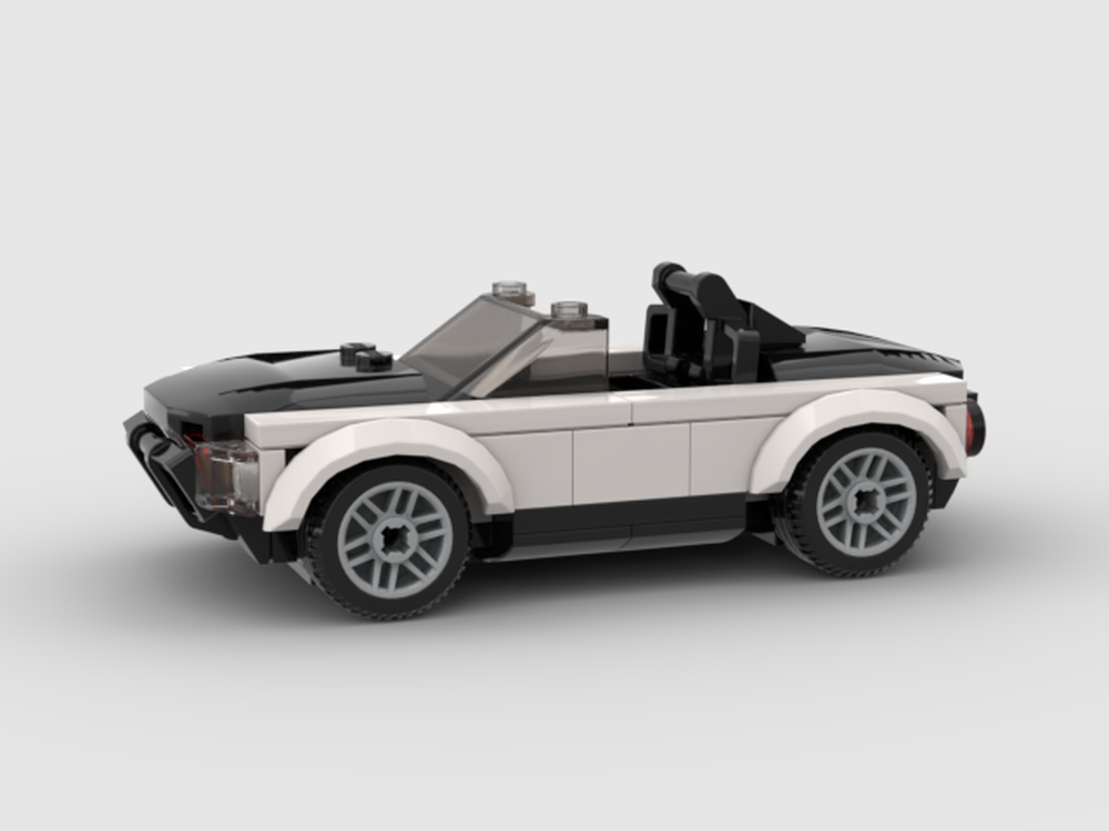 LEGO MOC Roadster by BrickAA | Rebrickable - Build with LEGO