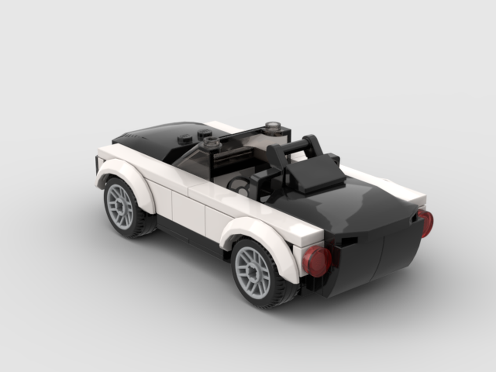 LEGO MOC Roadster by BrickAA | Rebrickable - Build with LEGO