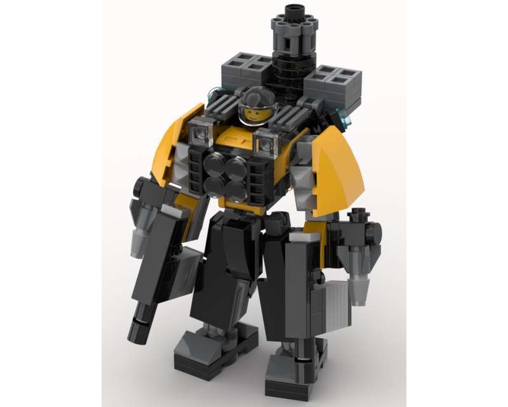 LEGO MOC-37207 Battle Mech Suit 1.25 (With Weapons) (Other 2020 ...