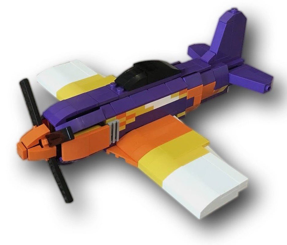 LEGO MOC "Rare Bear" F8F Bearcat Reno Racer by tbone_tbl | Rebrickable ...