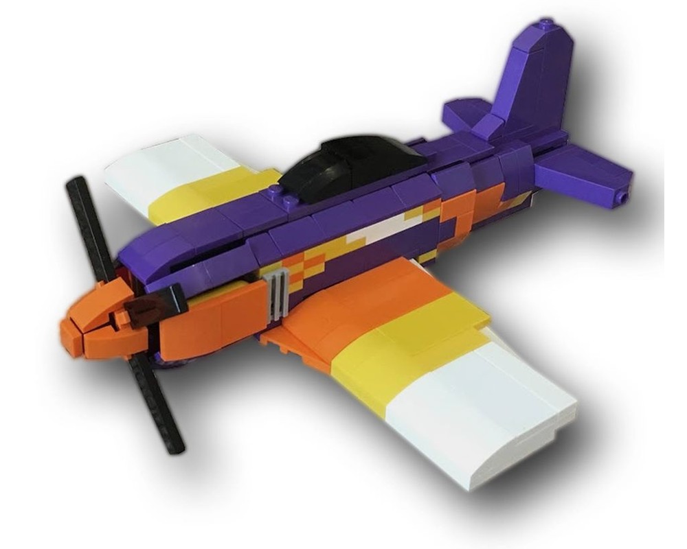 LEGO MOC "Rare Bear" F8F Bearcat Reno Racer by tbone_tbl | Rebrickable ...