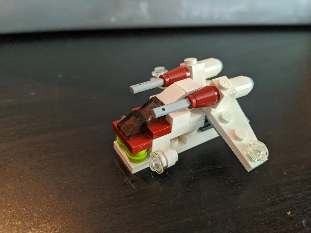 LEGO MOC Micro Republic Gunship by mangojuice | Rebrickable - Build ...