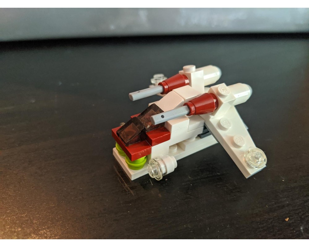 LEGO MOC Micro Republic Gunship by mangojuice | Rebrickable - Build ...