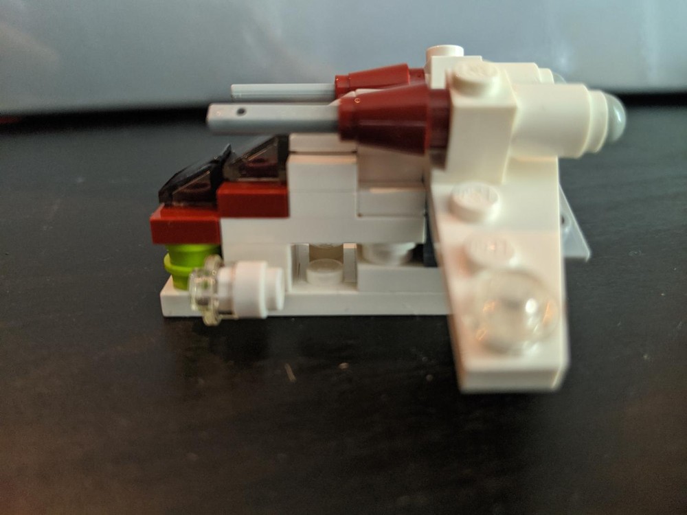 LEGO MOC Micro Republic Gunship by mangojuice | Rebrickable - Build ...