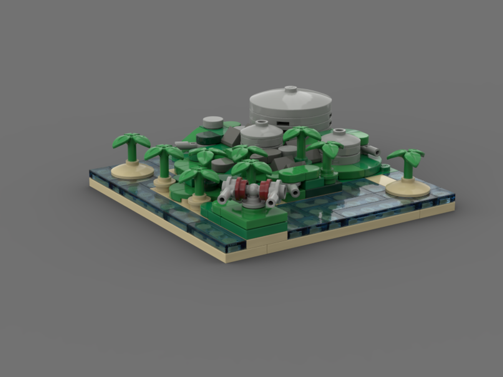Lego Moc Imperial Fuel Refinery By Fanartleksm Rebrickable Build