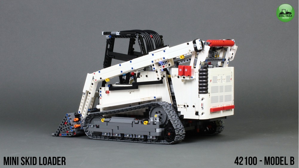 LEGO MOC 42100 Skid Steer Loader by M_longer | Rebrickable - Build with LEGO