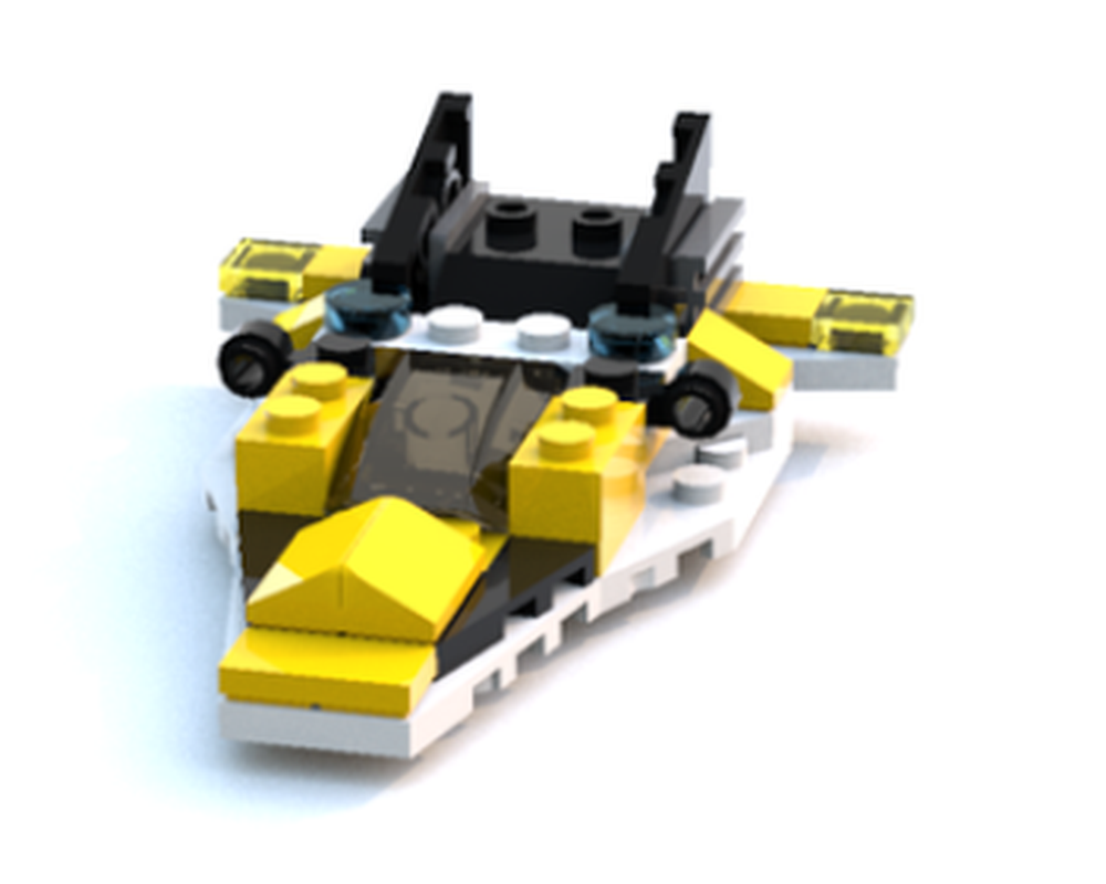 LEGO MOC 31001 Space Jet by Silverbrick | Rebrickable - Build with LEGO