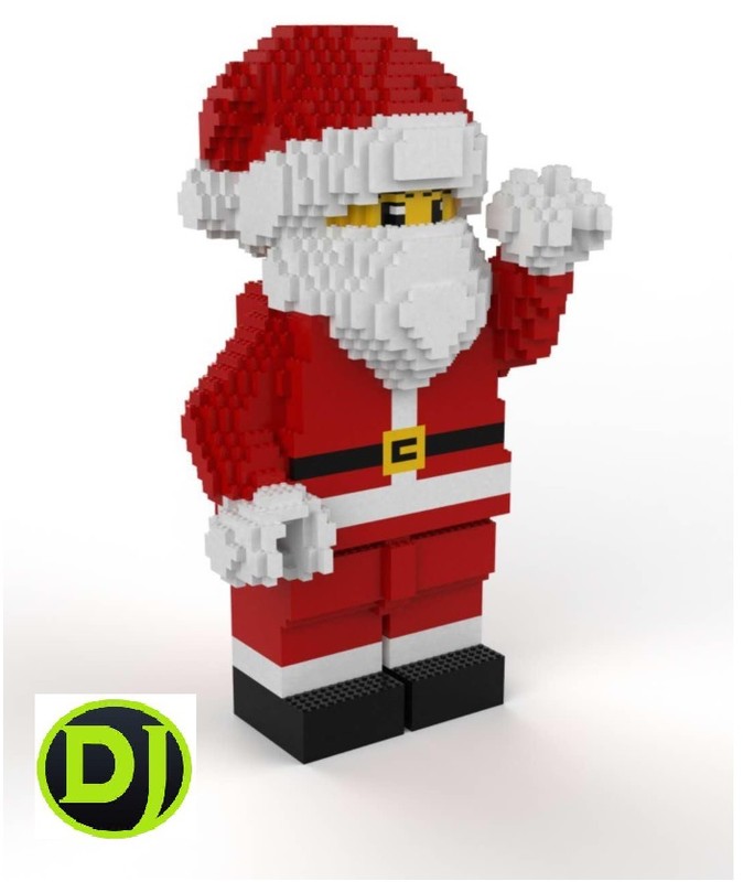 LEGO MOC Santa Claus by DJ Brick | Rebrickable - Build with LEGO