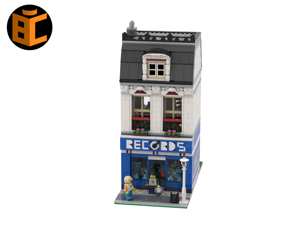LEGO MOC Records Studio by BRICKCORNER | Rebrickable - Build with LEGO