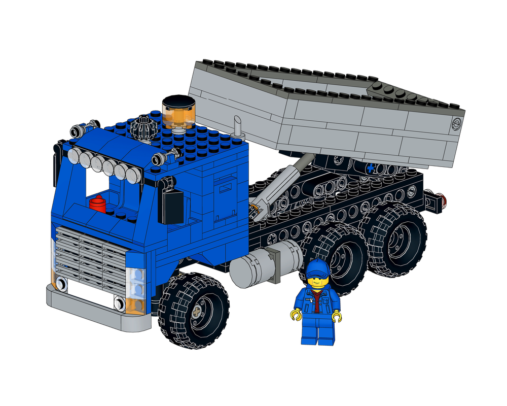 LEGO MOC Tipper Truck by _brickfan._ | Rebrickable - Build with LEGO
