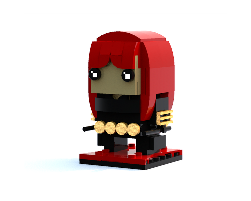 LEGO MOC-37258 Classic Spy Girl (Brickheadz 2020) | Rebrickable - Build ...