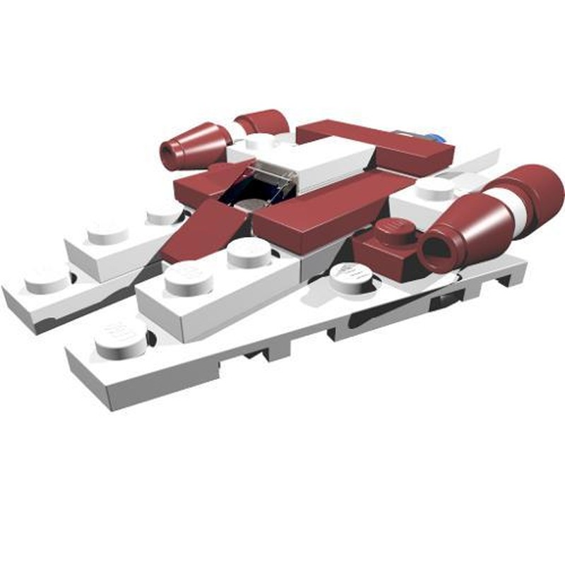 LEGO MOC 30240 V-Fighter by Berth | Rebrickable - Build with LEGO