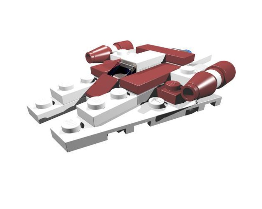 LEGO MOC 30240 V-Fighter by Berth | Rebrickable - Build with LEGO