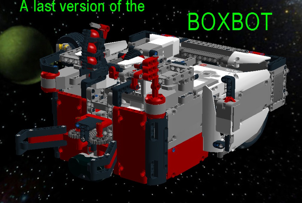 LEGO MOC Boxbot version 3 by mic8per | Rebrickable - Build with LEGO