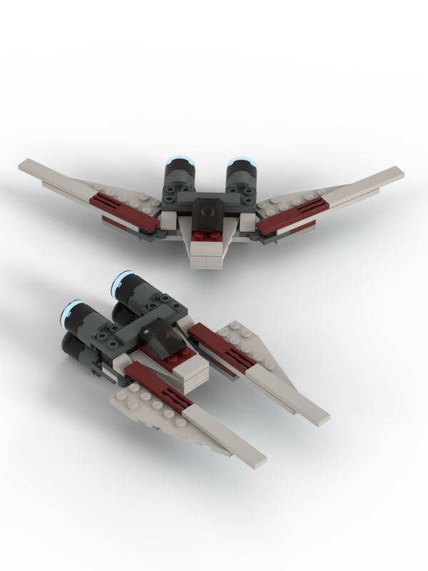 Lego Moc U Wing 95004103 Moc By Darth Decker Rebrickable Build