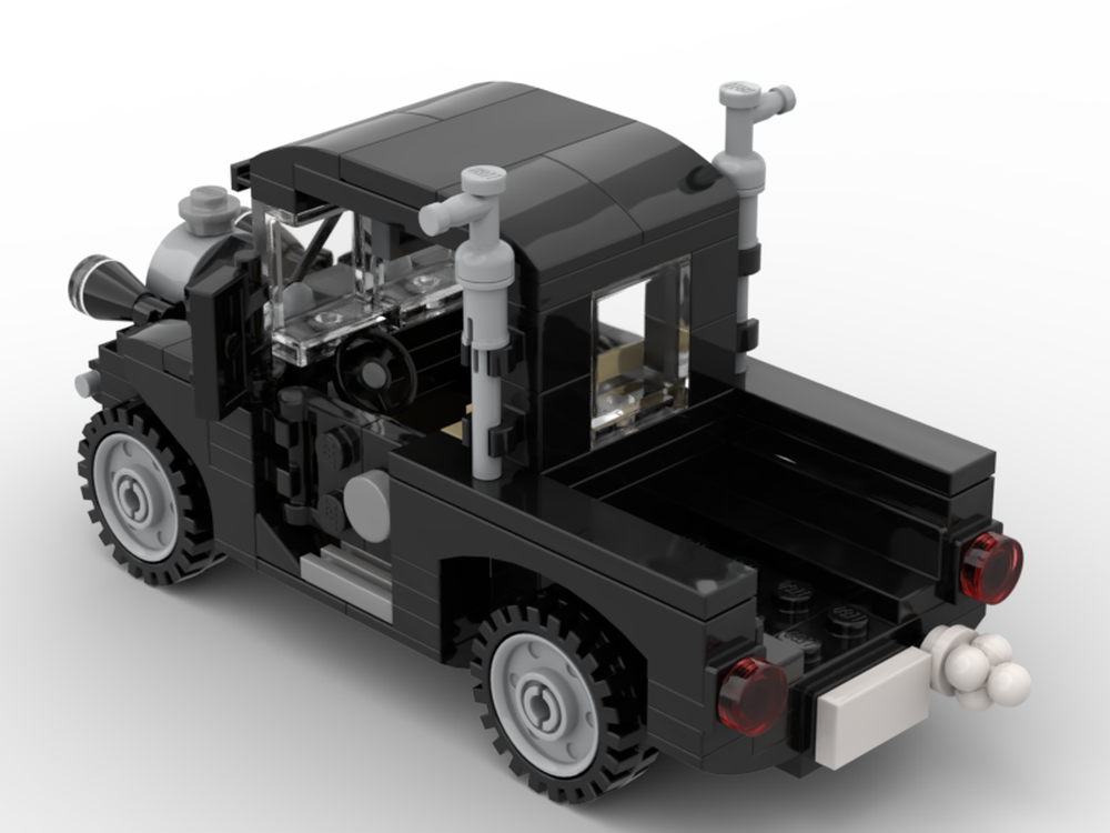 LEGO MOC Vintage Pickup Truck by veyniac | Rebrickable - Build with LEGO