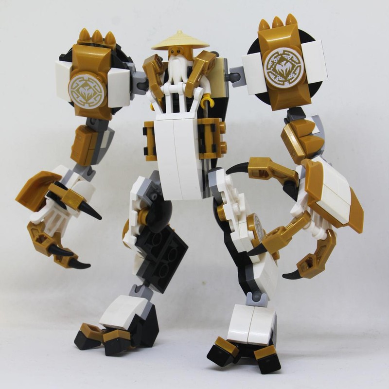 LEGO MOC Golden Dragon Mech by Samu | Rebrickable - Build with LEGO