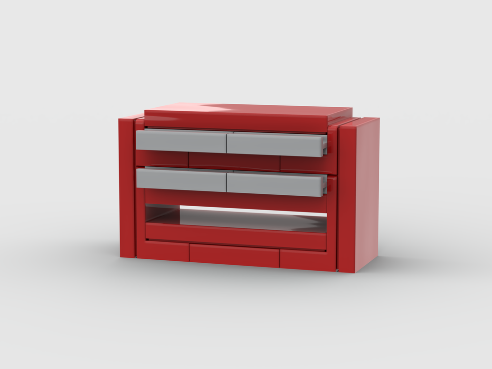 LEGO MOC Tool Chest by BtBricksCreations | Rebrickable - Build with LEGO