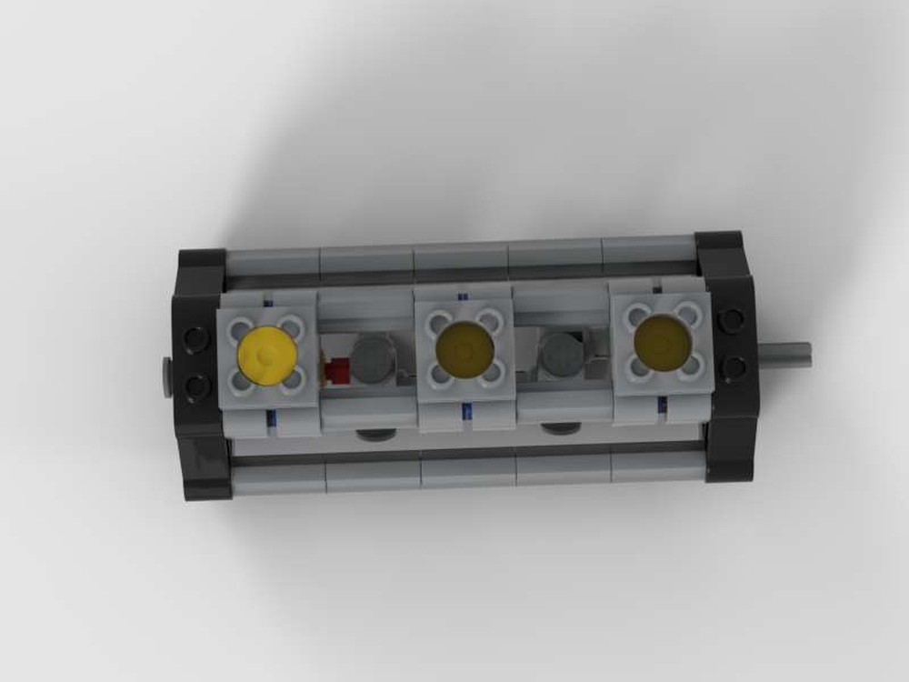 LEGO MOC engine inline 3 classic pistons by AKM-Sky | Rebrickable ...