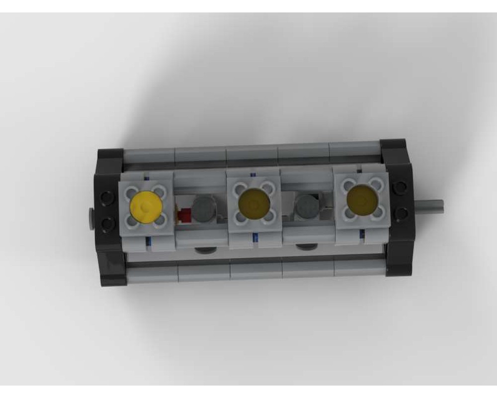 LEGO MOC engine inline 3 classic pistons by AKM-Sky | Rebrickable ...