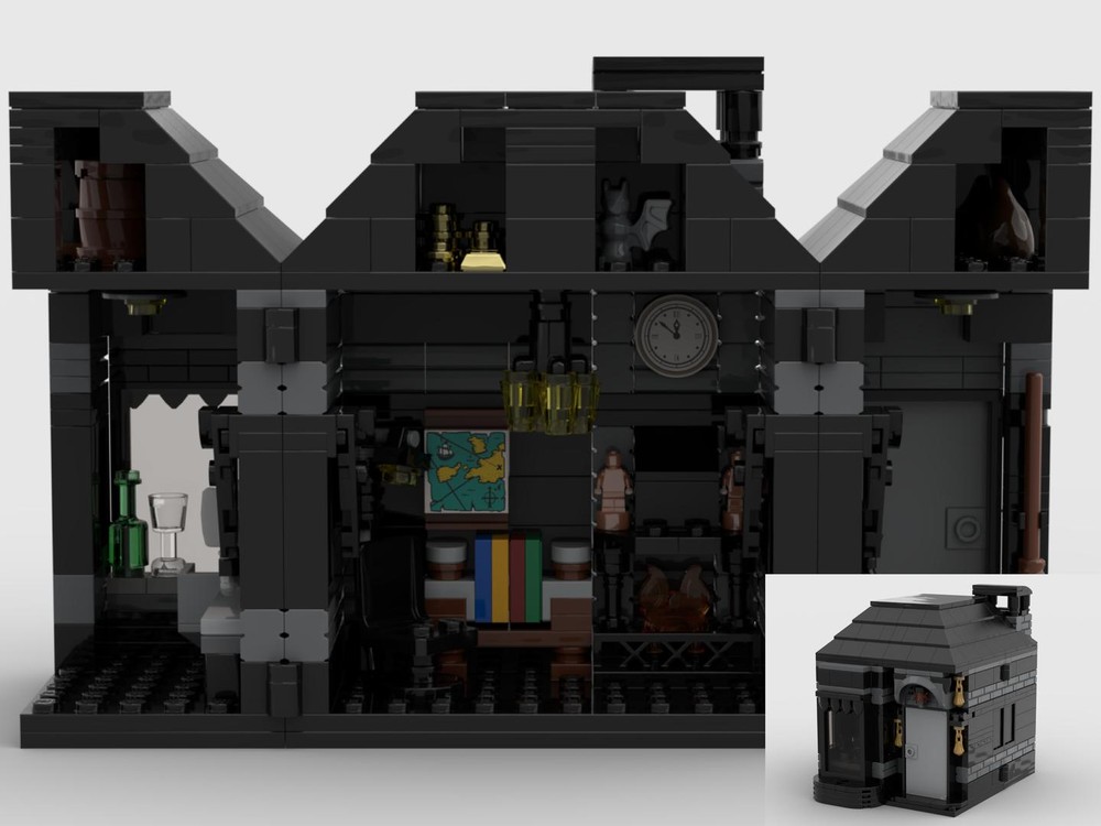 LEGO MOC-37428 A Wizard's Home by @JauryBee | Rebrickable - Build with LEGO