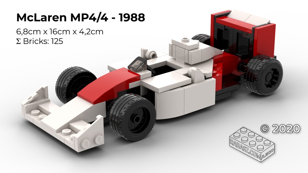 LEGO MOC McLaren MP4/4 by rabasz | Rebrickable - Build with LEGO