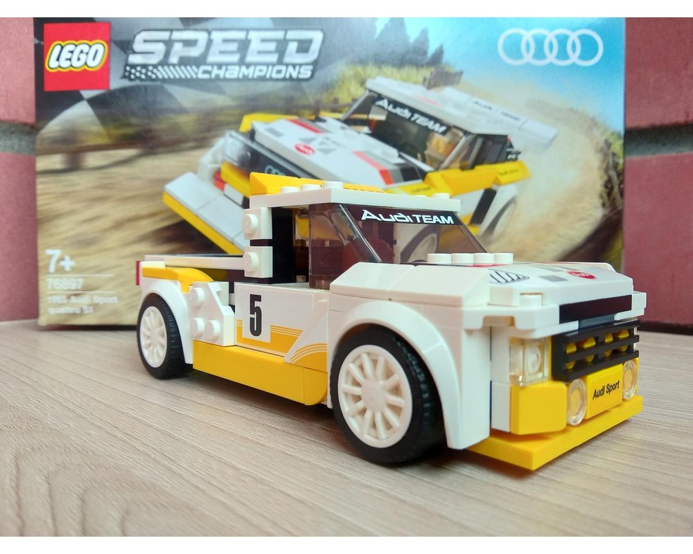 LEGO MOC 76897 Racing Pickup by Kirvet | Rebrickable - Build with LEGO
