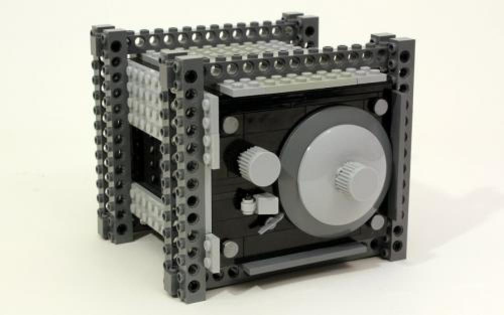 LEGO MOC Working Combination Safe by JKBrickworks | Rebrickable - Build ...