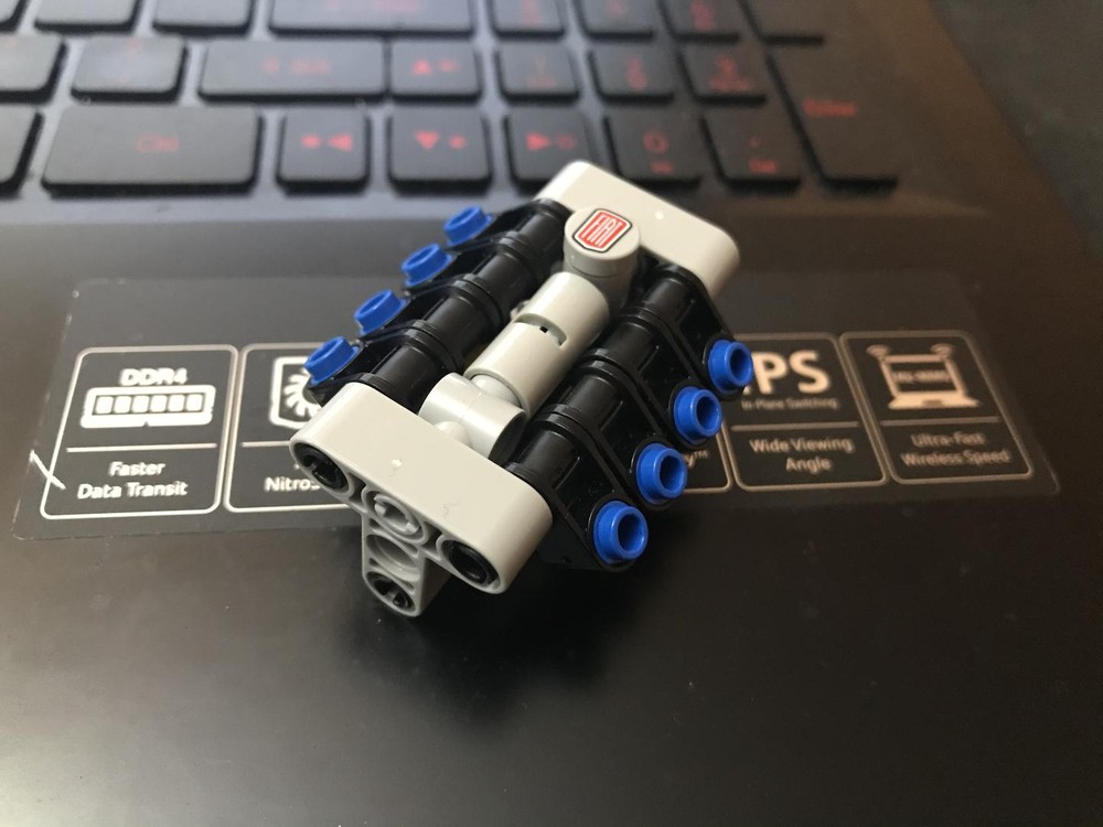 LEGO MOC Technic Mock Mini V8 Engine by R and J Enterprise ...