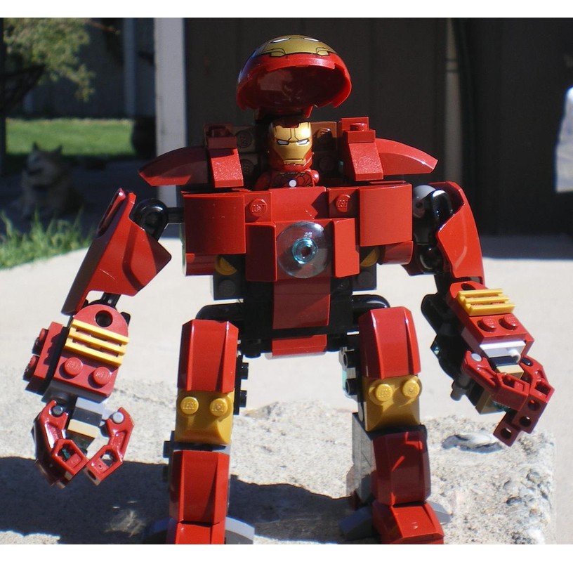 LEGO MOC Hulk Buster Armor - 76031 Hulk Buster Smash unofficial ...