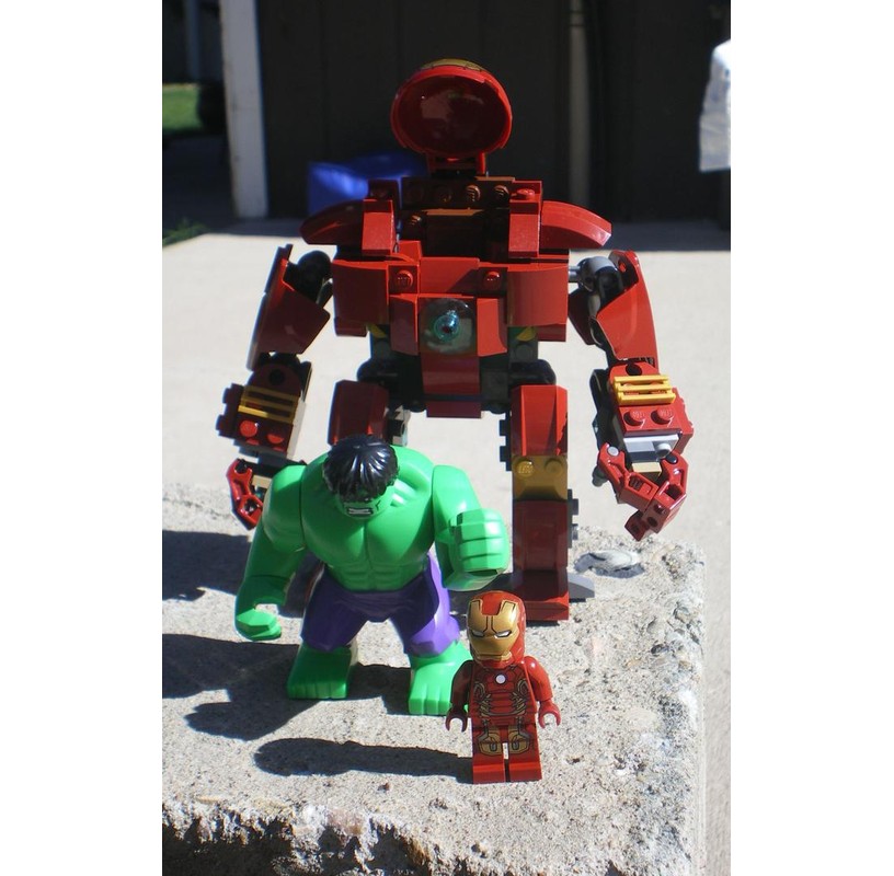 LEGO MOC Hulk Buster Armor - 76031 Hulk Buster Smash unofficial ...