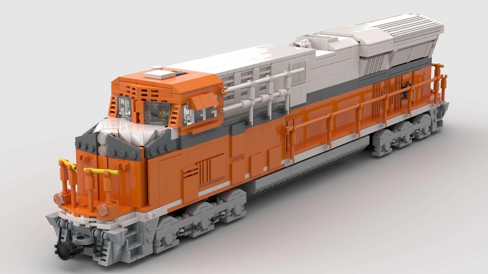 LEGO MOC Interstate ES44AC (NS heritage) by Barduck | Rebrickable ...